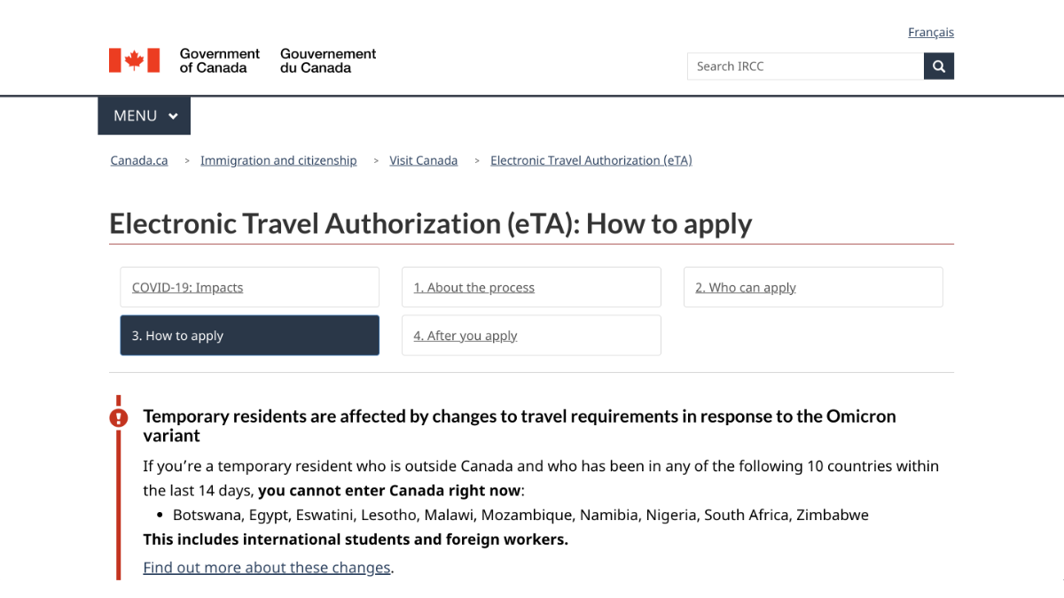 カナダ渡航者必須のeTAを30分で申請してみた【日本語解説付き】